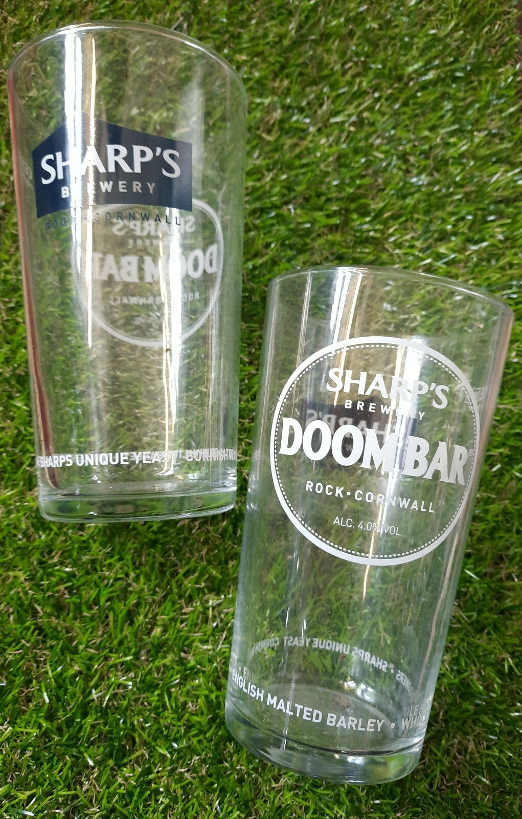 SHARPS BREWERY ALE PINT DOOMBAR GLASS BLACK FRIDAY GIFT SALE WAS 14.99 ...