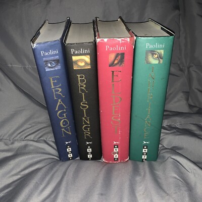 Inheritance Cycle 4 Hardcover Set: Eragon, Eldest, Brisingr ...