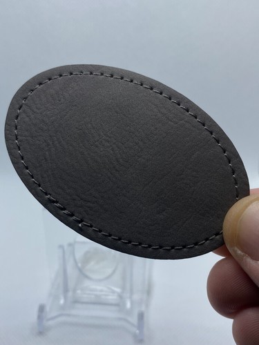 New Trendy Leather Vintage Style Patch Cap Hat - Sticky Back - Light ...