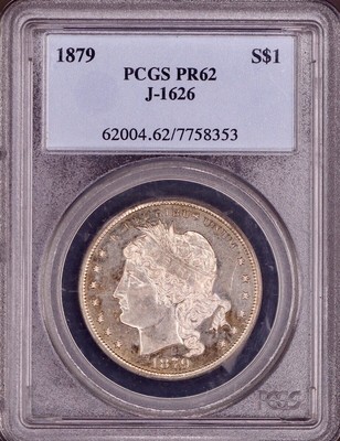 1879 $1 Goloid Metric Pattern Dollar J-1626 PCGS PR62 - Great Pattern ...