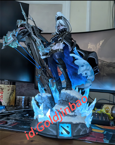infinity Studio DOTA Drow Ranger Resin Statue In Stock Led Light 1/4 ...