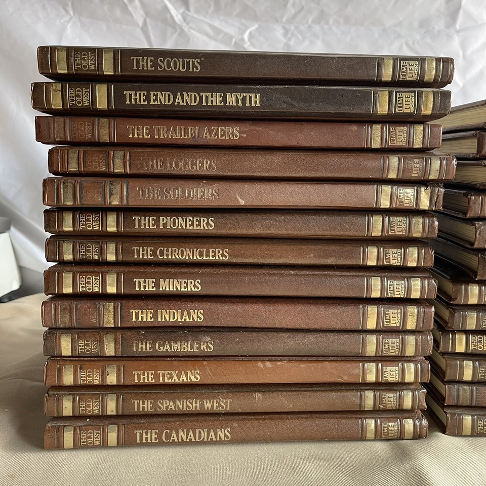 TIME LIFE BOOKS "The Old West" 25 Book Lot | eBay