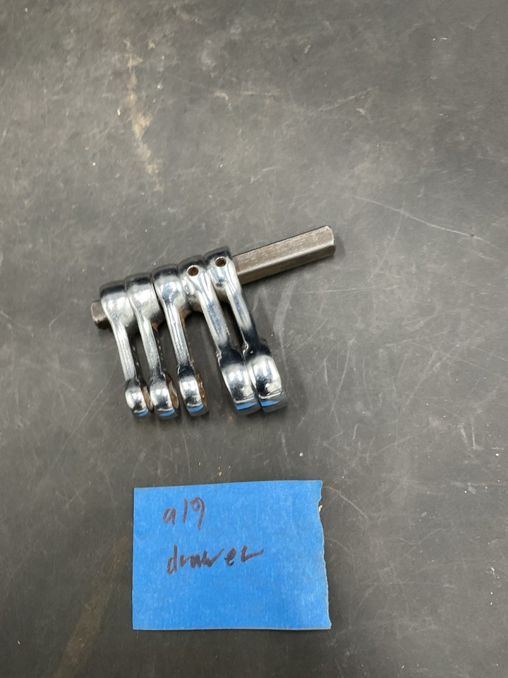 Mac Tools Sae Standard 3/8 Dr Torque Adapter Set Of 5 - 3/4 11/16 5/8 9 ...