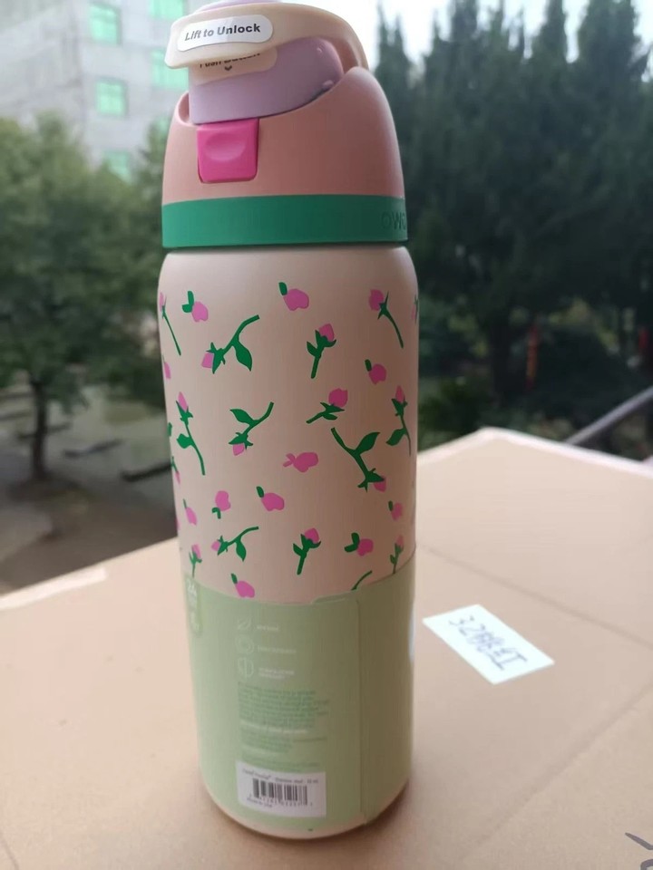 Owala Freesip 32oz Urban Outfitters UO Exclusive Tea Time Pink Water ...