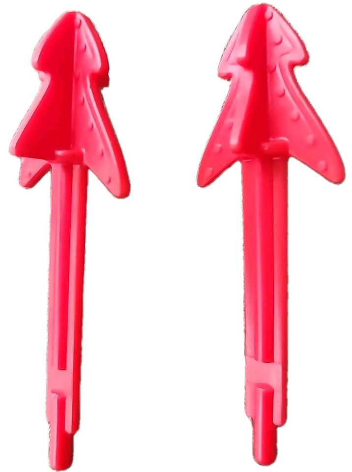 Lot of 2 Fisher-Price Imaginext Red Missile Projectiles Replacement | eBay