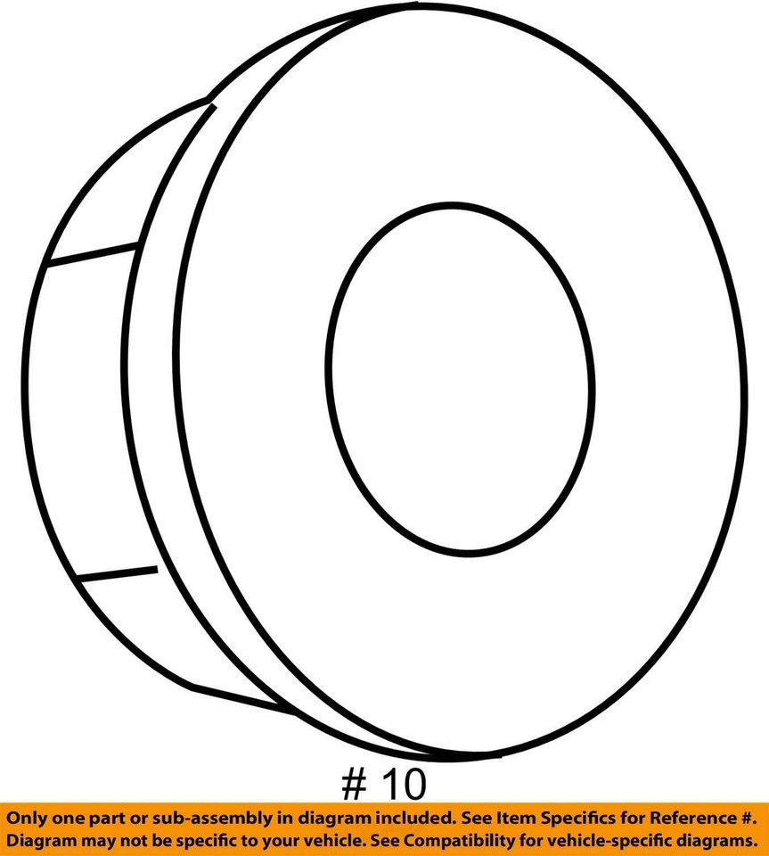 GM OEM 19-24 Blazer Exterior Trim-Applique Retainer 11602959 | eBay