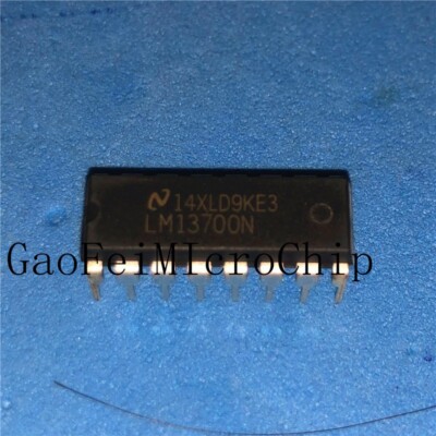 5PCS LM13700N LM13700 13700 LM137OON DIP-16 Operational Amplifier IC ...
