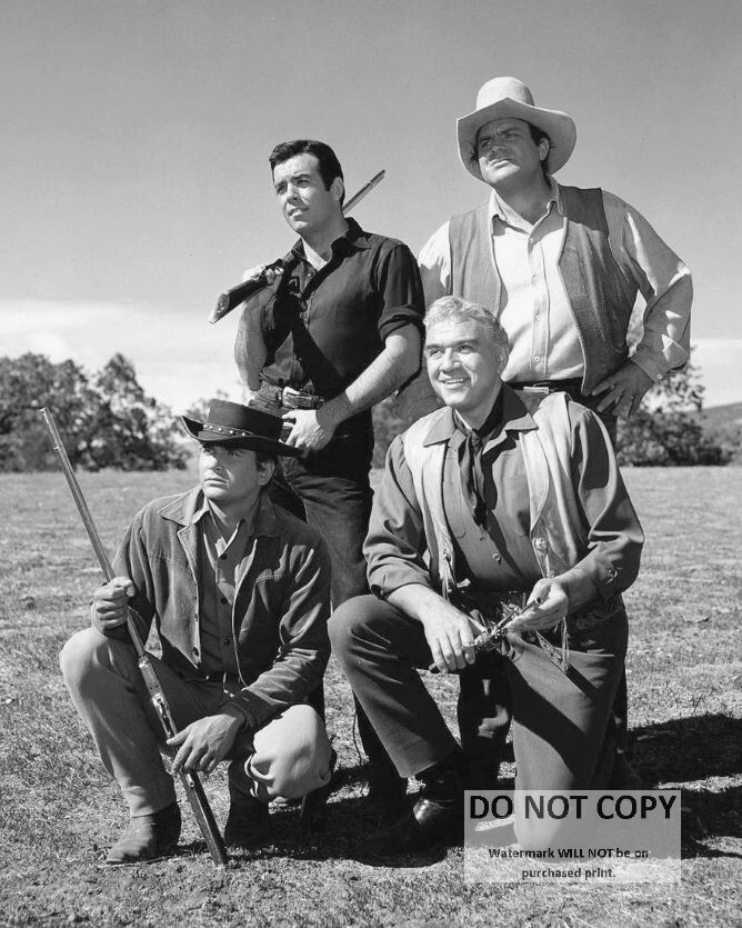 Bonanza Tv Show Cast CAST OF THE WESTERN TV SERIES "BONANZA" 8X10