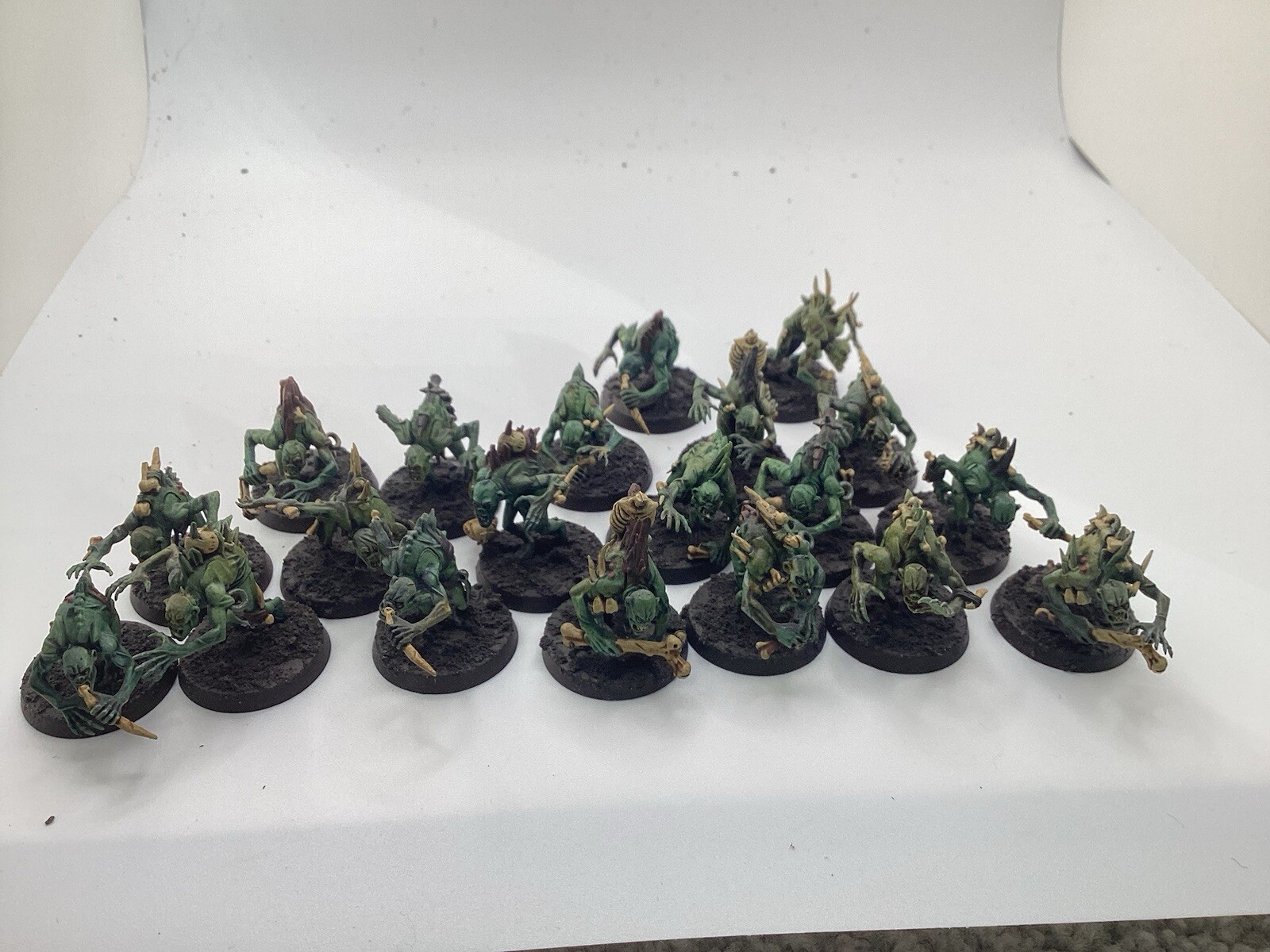 Warhammer Age Of Sigmar Crypt Ghouls Nicely Painted Tabletop+ Flesh ...