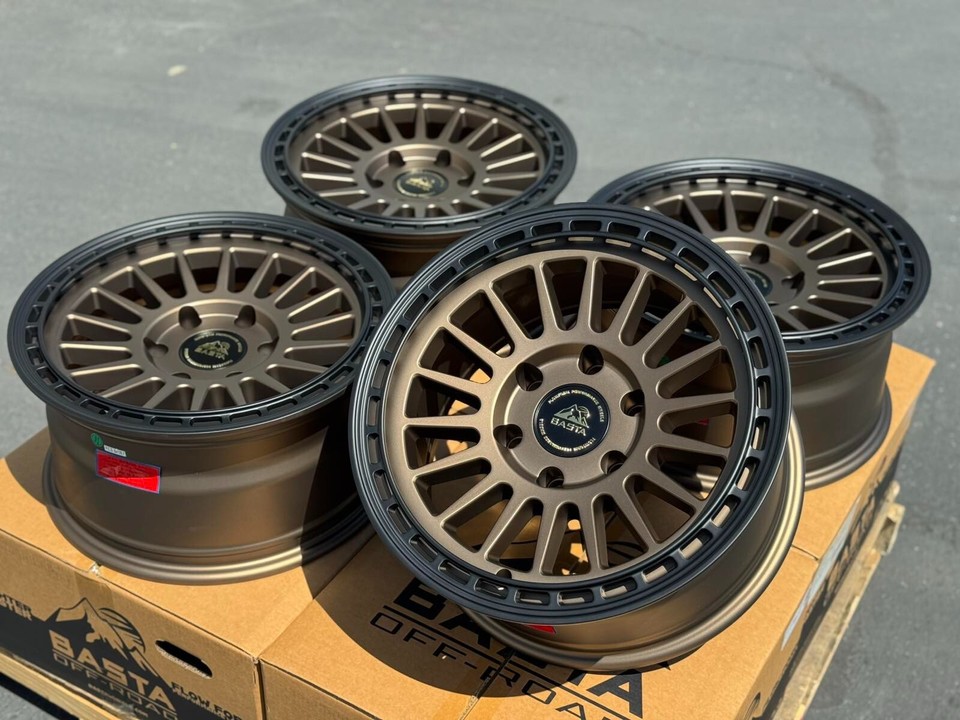 17’’ BASTA Rotary Forged Wheels 17x8.5 +18mm Offset Fits Toyota Tacoma ...