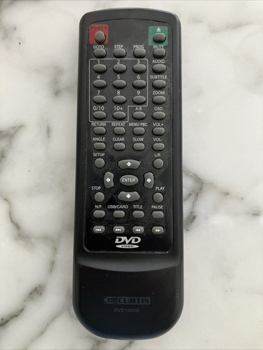 Original Curtis DVD1098 DVD Remote Control - Tested Working | eBay