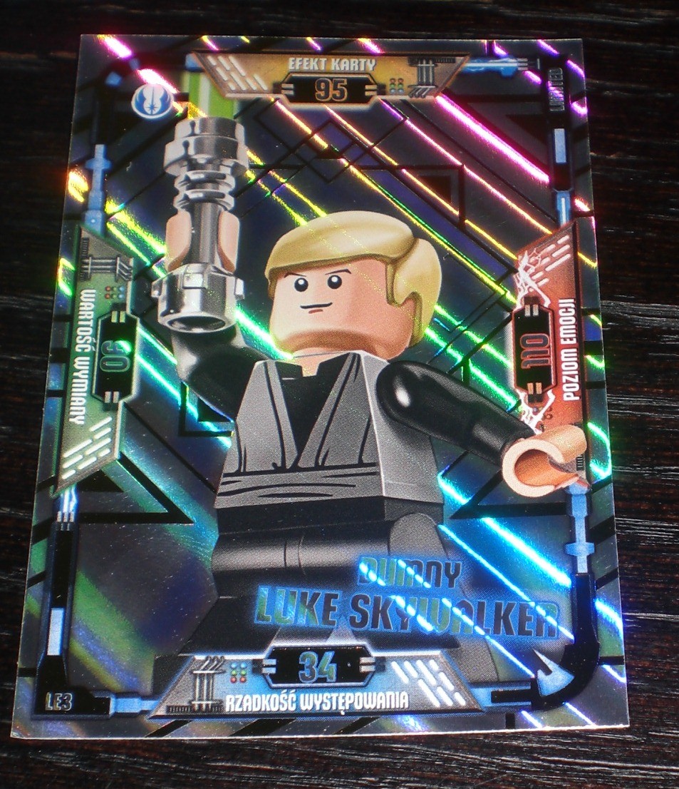 Lego star wars serie 1 TCG card limited edition LE3 dumny luke ...