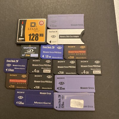 Sony Genuine Memory Stick San Disk Lexar SD Adaptor 32mb-4gb (CB3) | eBay