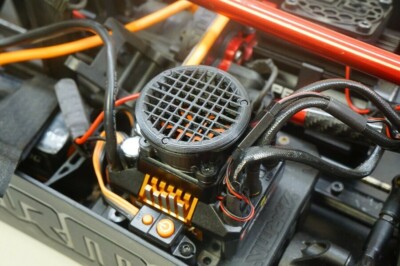 35mm Cooling Fan Dirt Guard Duct ARRMA Kraton, Outcast 6s 8s BLX-185 ...