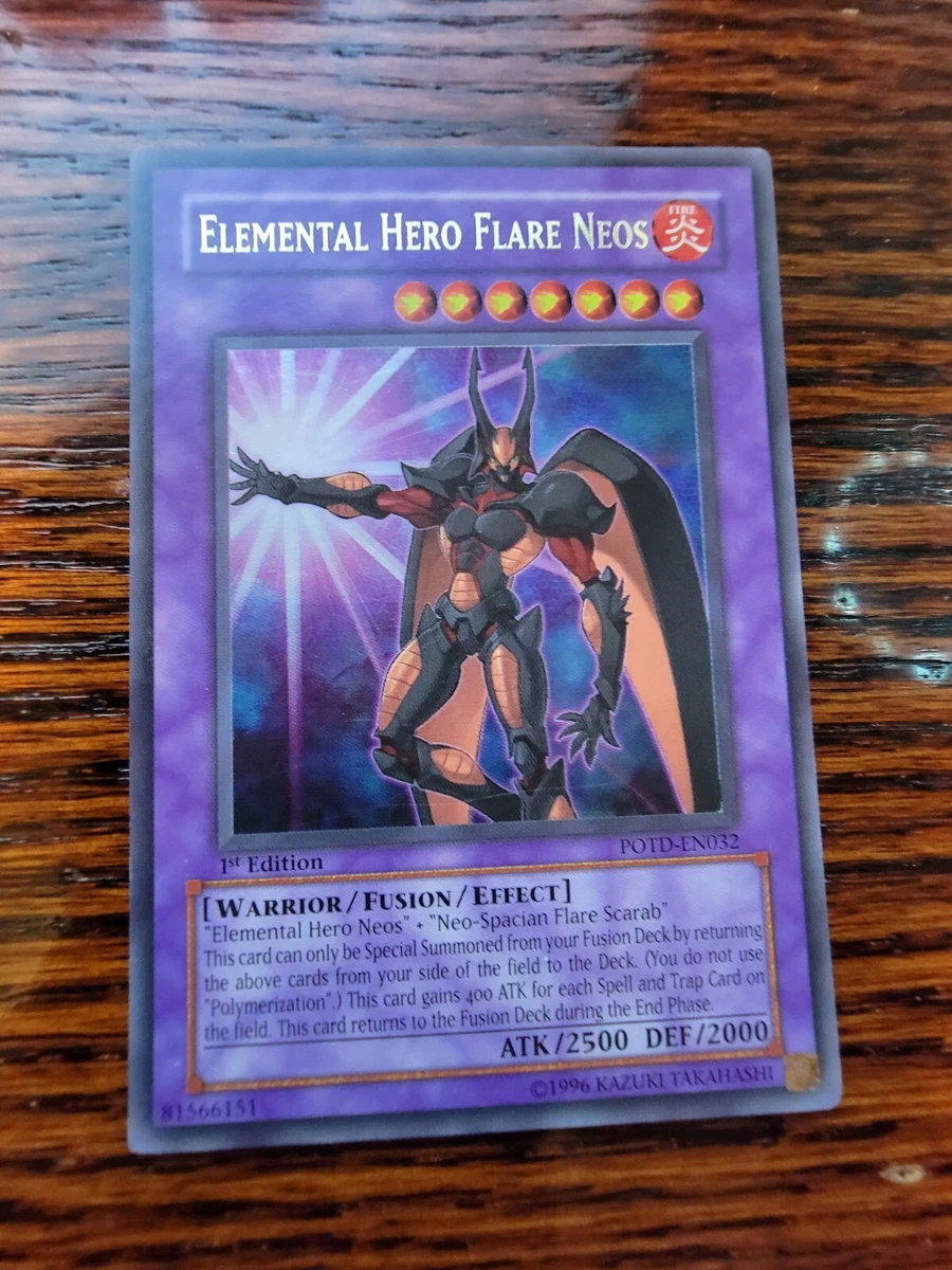 Yu Gi Oh Elemental Hero Flare Neos
