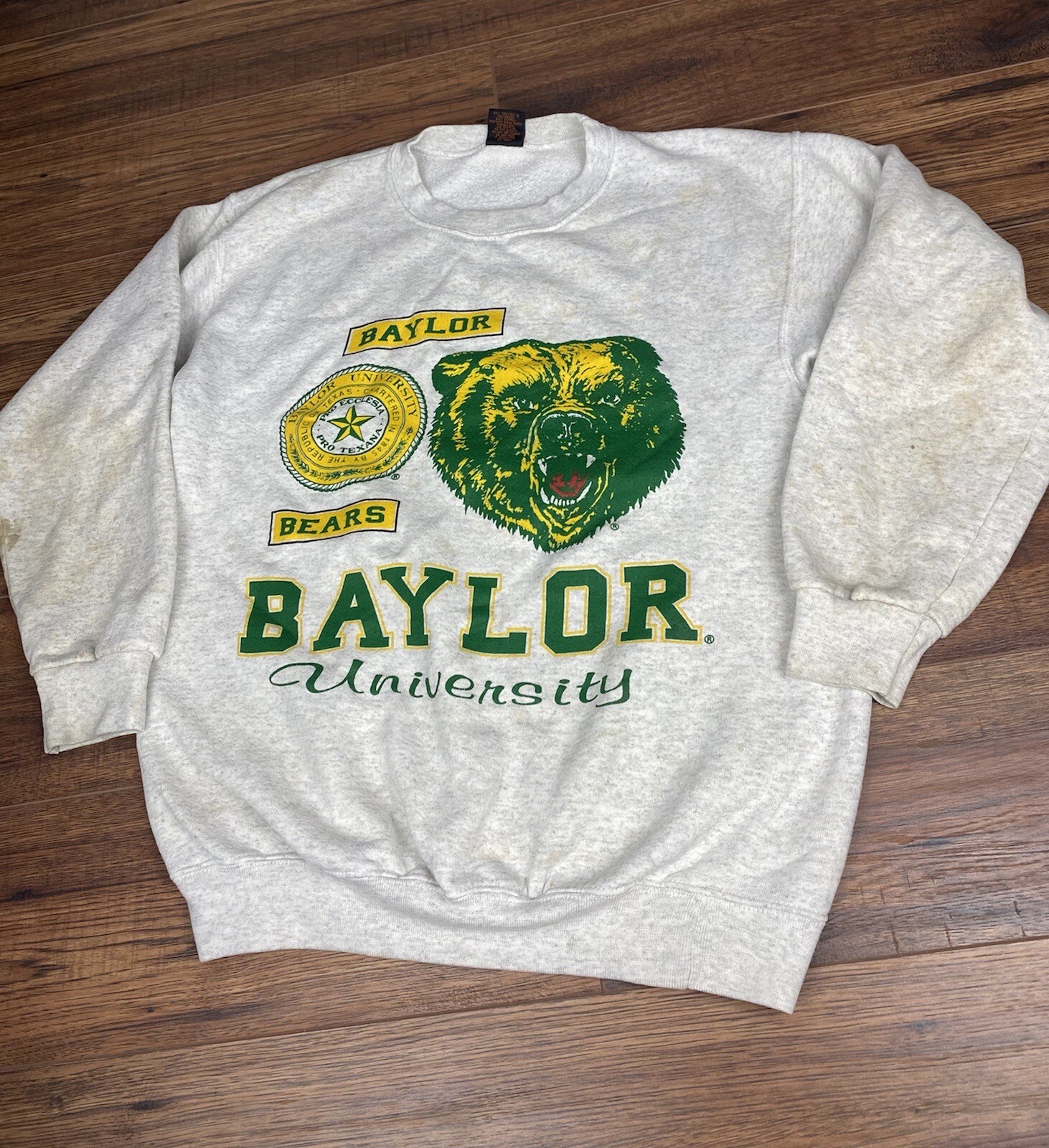 Baylor Bears Sweatshirt Medium Vintage Crewneck | eBay