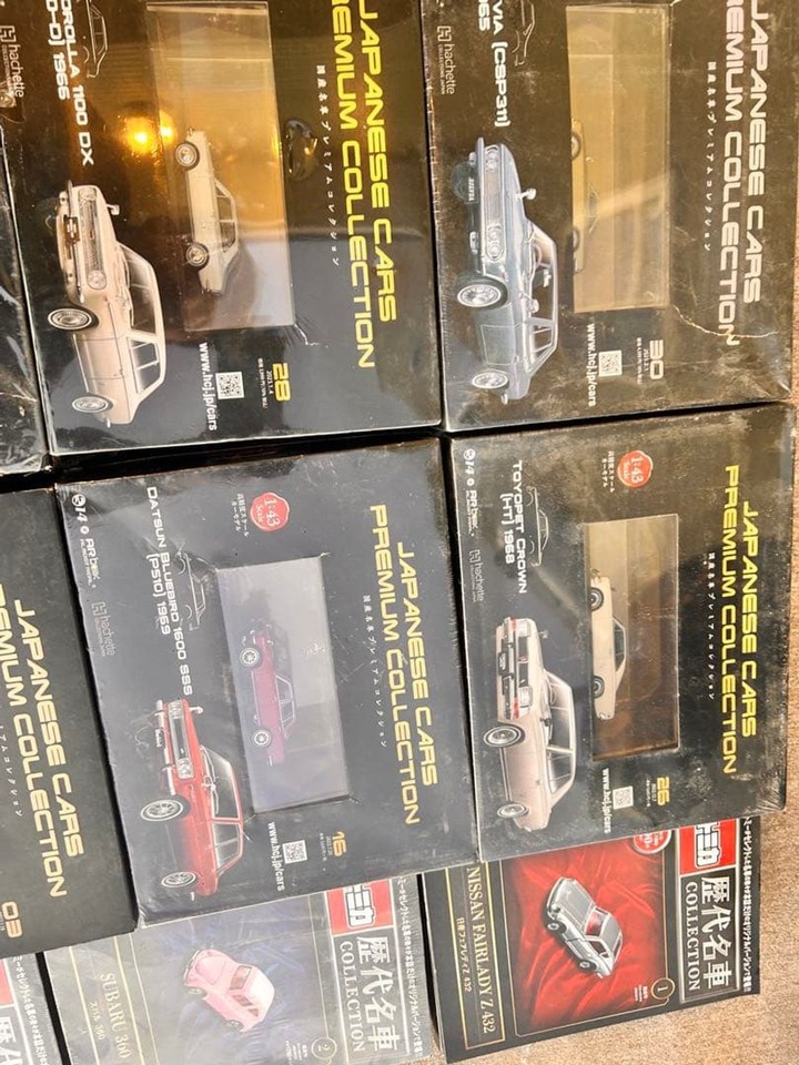 Japanese Cars Premium Collection Diecast Model Cars Lot - Mint & Opened ...