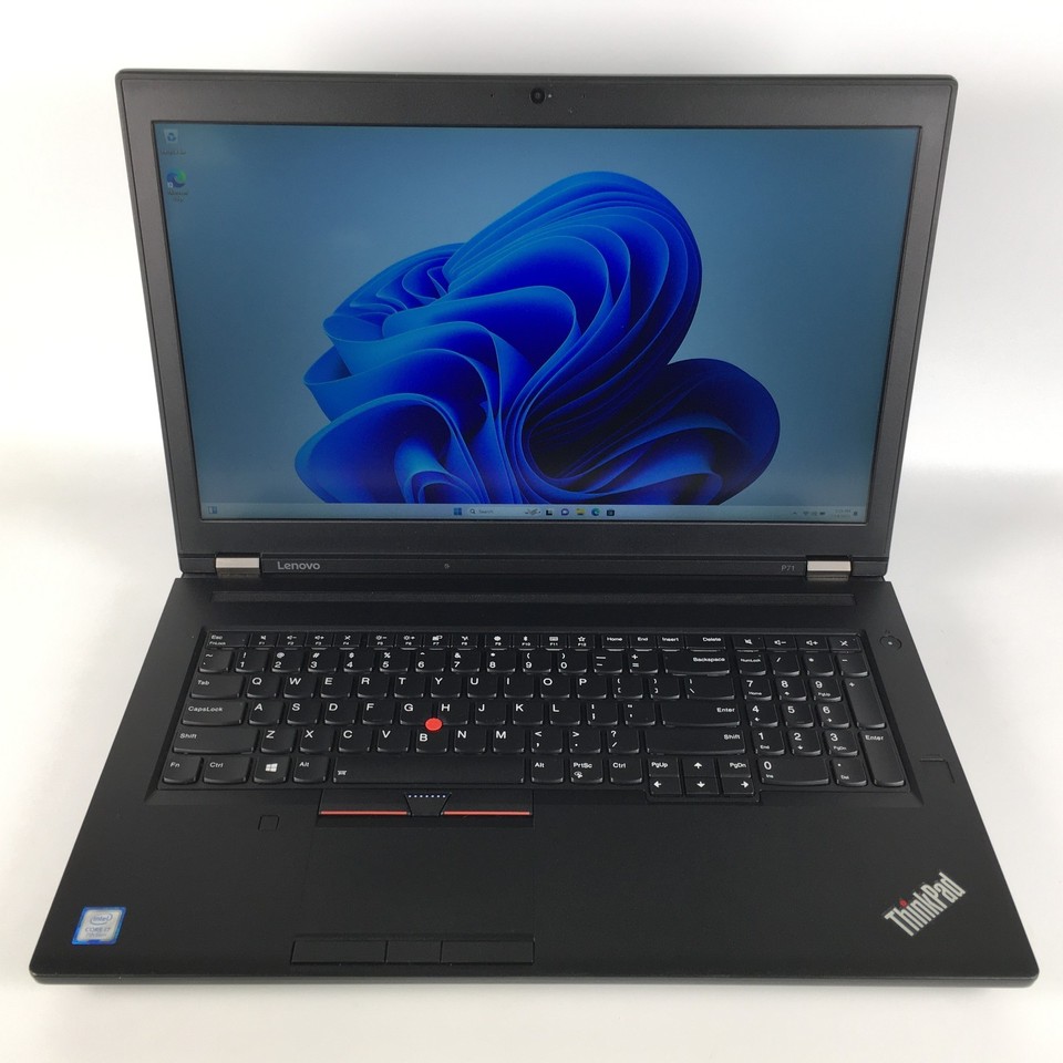 Lenovo ThinkPad P71 Intel i7 7700HQ 2.8GHz 16GB Ram 256GB SSD Windows ...