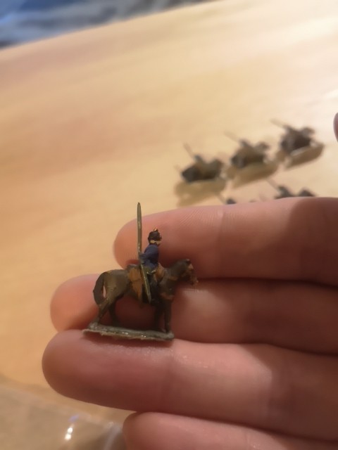 15mm Metal Cavalry 19th Century Prussian ? X6 Painted Minatures | eBay UK