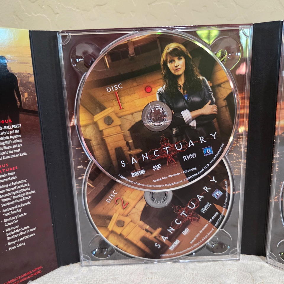 Sanctuary The Complete Second Season (DVD, 2009) 4-Disc Boxed Set | eBay