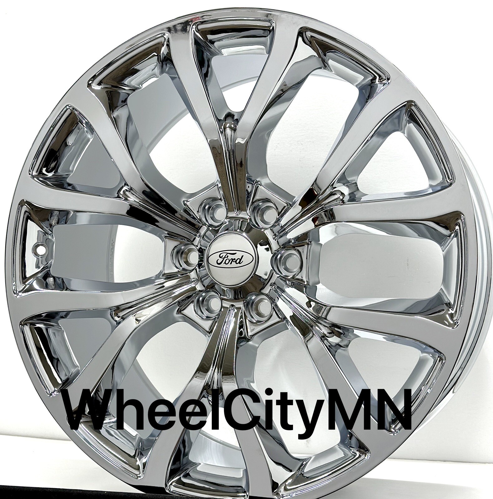 "22"" Chrome Ford Expedition Platinum Replica Wheel 6x135 +44 | 10145 ...