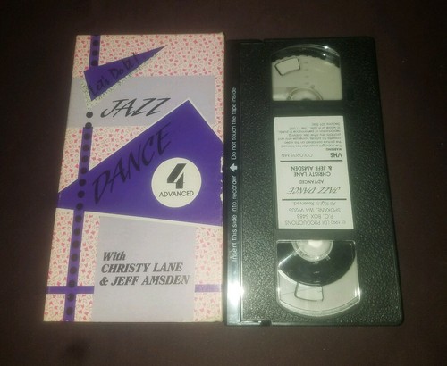 Let's Do It Jazz Dance Vol 4 Advanced Christy Lane Jeff Amsden VHS 1990 ...