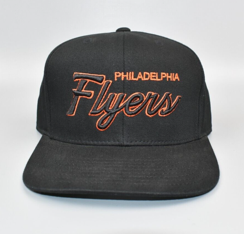 Philadelphia Flyers Reebok NHL Script Snapback Cap Hat | eBay