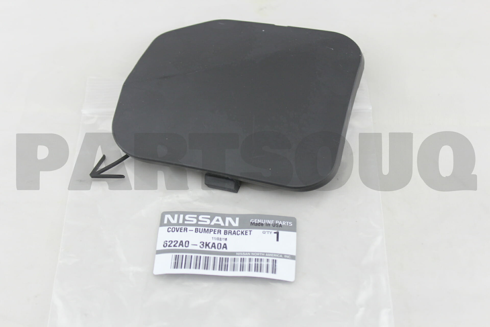 622A03KA0A Genuine Nissan COVER-BUMPER BRACKET 622A0-3KA0A | eBay