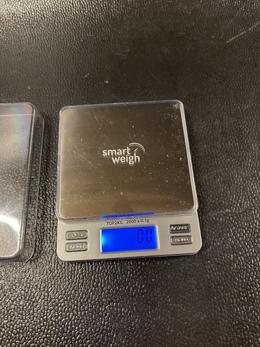 Smart Weigh Digital Pro Pocket Scale 2000g x 0.01 grams TOP2KG Battery ...