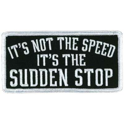 Hot Leathers It's Not The Speed Patch PPL9925 | eBay
