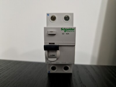 SCHNEIDER 40a RCD 2 POLE 2 MOD 30ma ACTI 9 AC TYPE A9R41240 (S709) | eBay