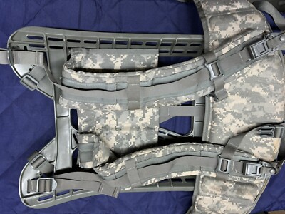 US Military Army MOLLE II Rucksack Complete Frame With Shoulder Straps ...