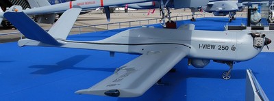 IAI I-View 250 Israel Unmanned Aerial UAV Aircraft Desktop Wood Model ...