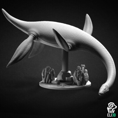 Plesiosaurus Dinosaur D&D Roleplaying Dungeons & Dragons Miniature | eBay