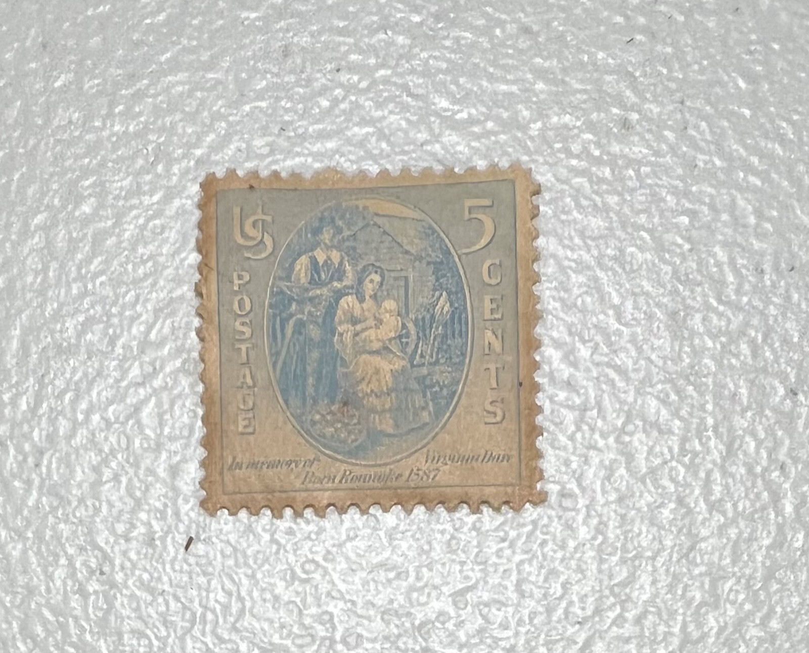 US 5 Cent Virginia Dare Stamp Of 1937, Scott# 796, MH | eBay