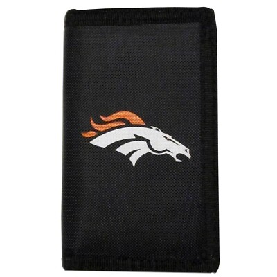 Siskiyou Gifts Co, Inc. NFL Canvas Tri-Fold Wallet Denver Broncos | eBay