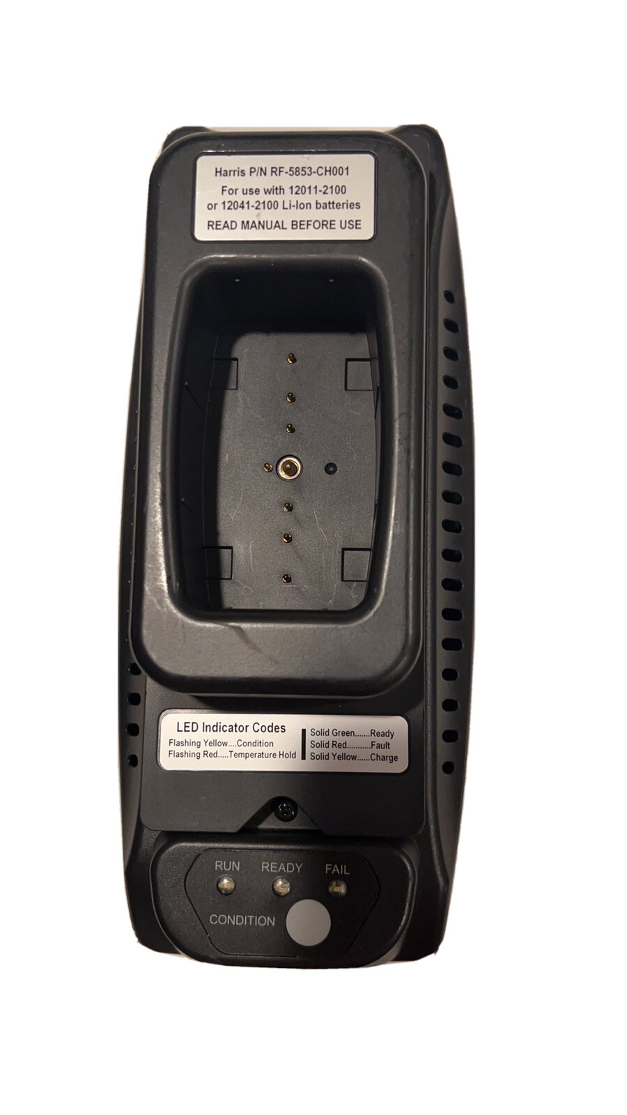 HARRIS RF-5853-CH001 BATTERY CHARGER MILITARY RADIO No Cable #5 | eBay