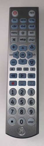 GE Ultra Pro UNIVERSAL REMOTE 6-DEVICE for ALL MAJOR BRANDS Roku Pre ...
