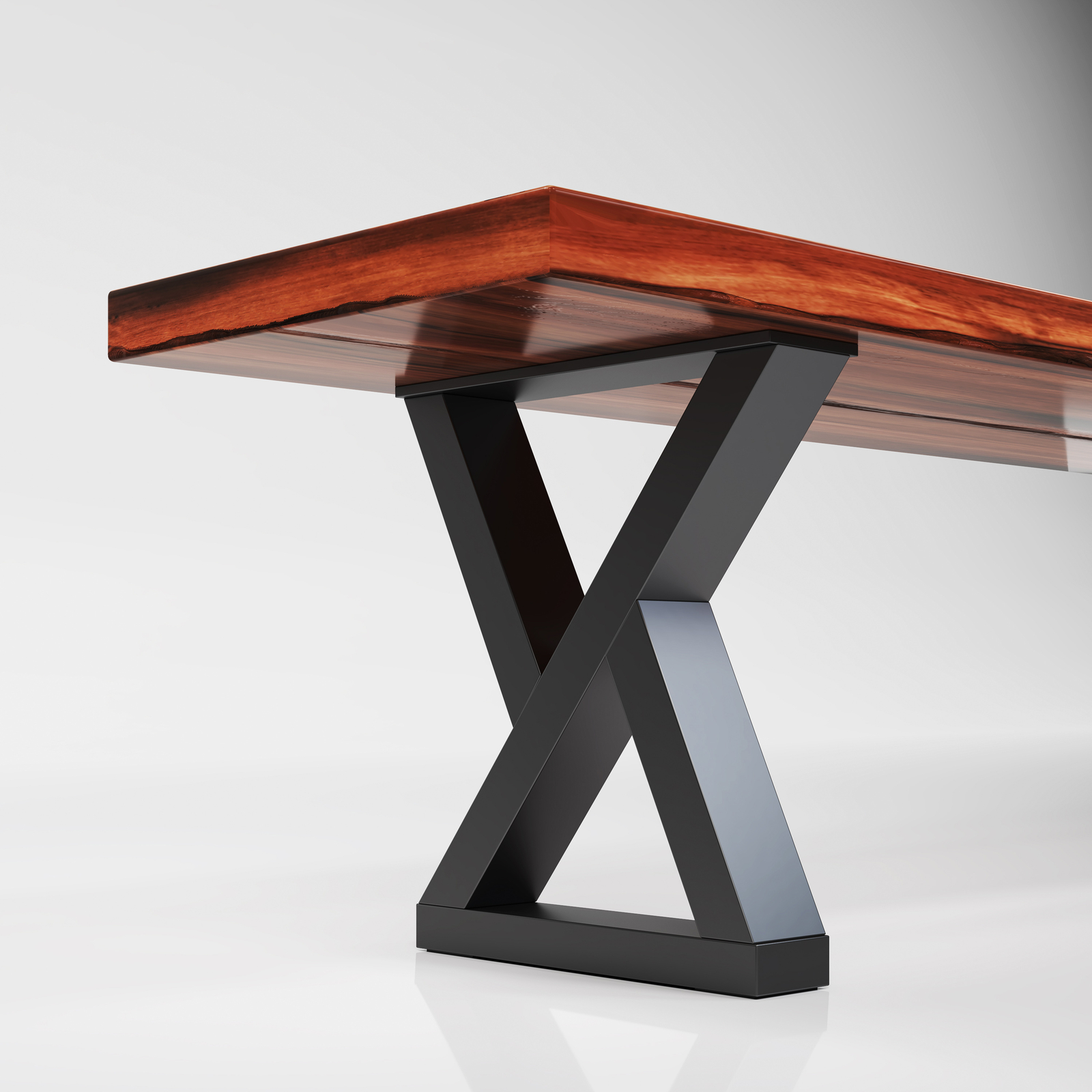 16'' DIY Triangle Shaped Coffee Table Legs Metal Iron Bench Table Legs ...