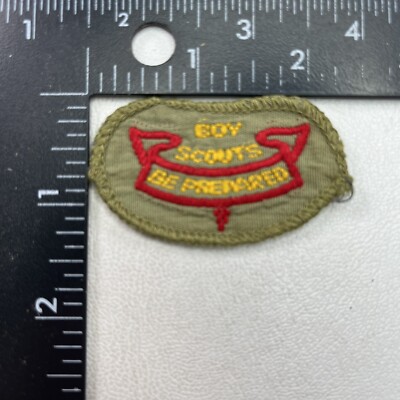 Vtg Australia Boy Scouts “Be Prepared” Logo 2nd Class Badge Patch 01N ...