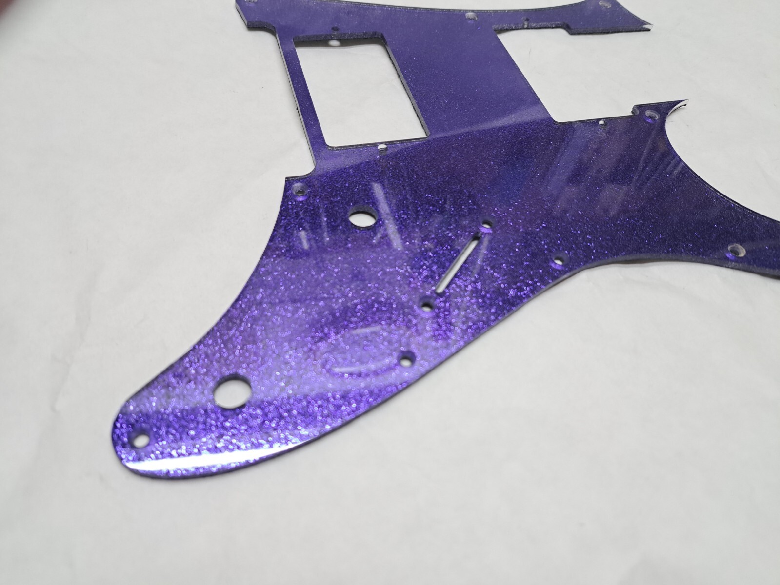 Purple Glitter HXH HH Pickguard fits Ibanez (tm) RG350MDX Jem RG 350 ...