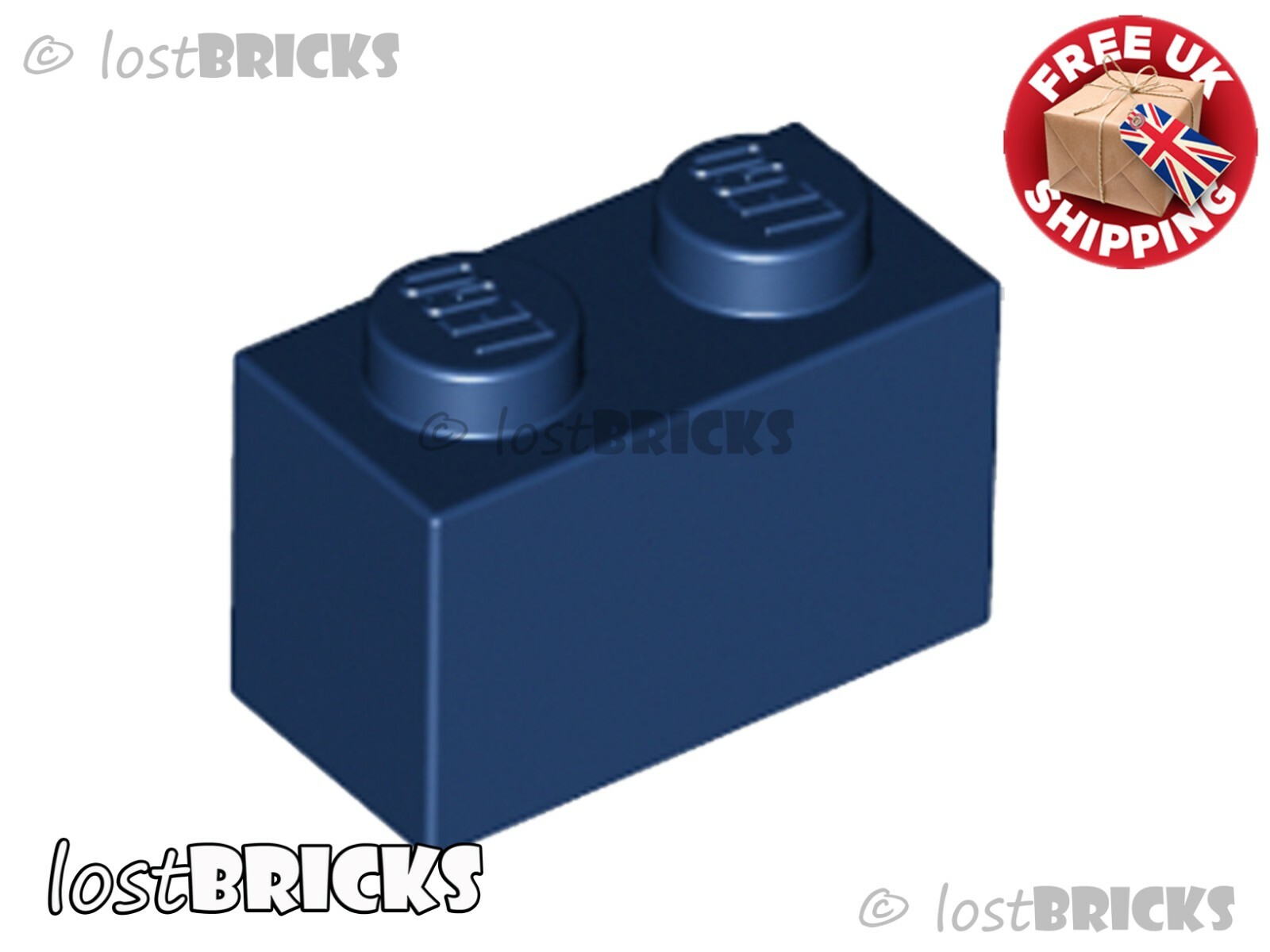 LEGO - Part 3004 - Pack of 10 x NEW LEGO Bricks 1x2 + SELECT COLOUR ...