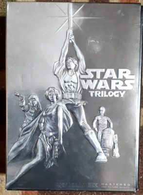 Star Wars Trilogy (DVD, 2004, 4-Disc Set, Widescreen Edition) Complete ...