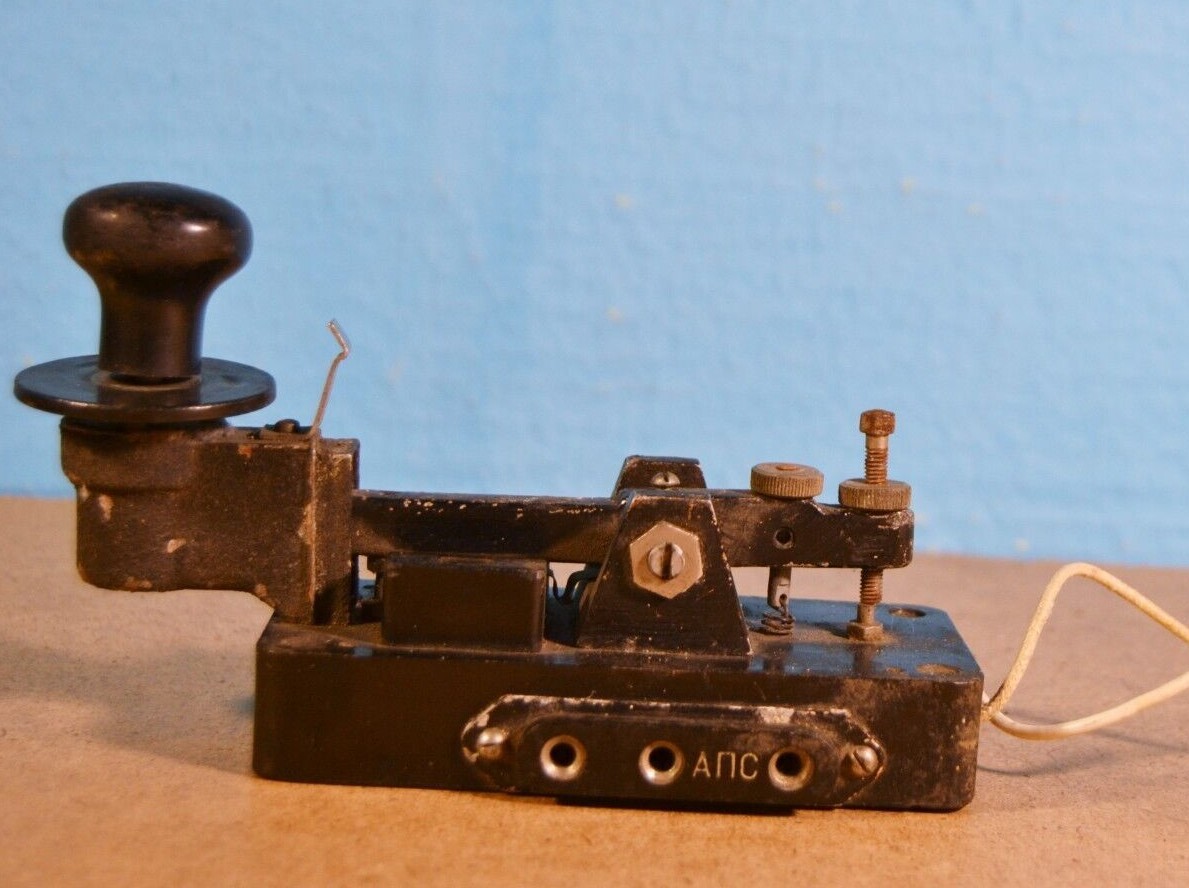 Vintage Soviet Telegraph Key Russia Morse Key USSR | eBay