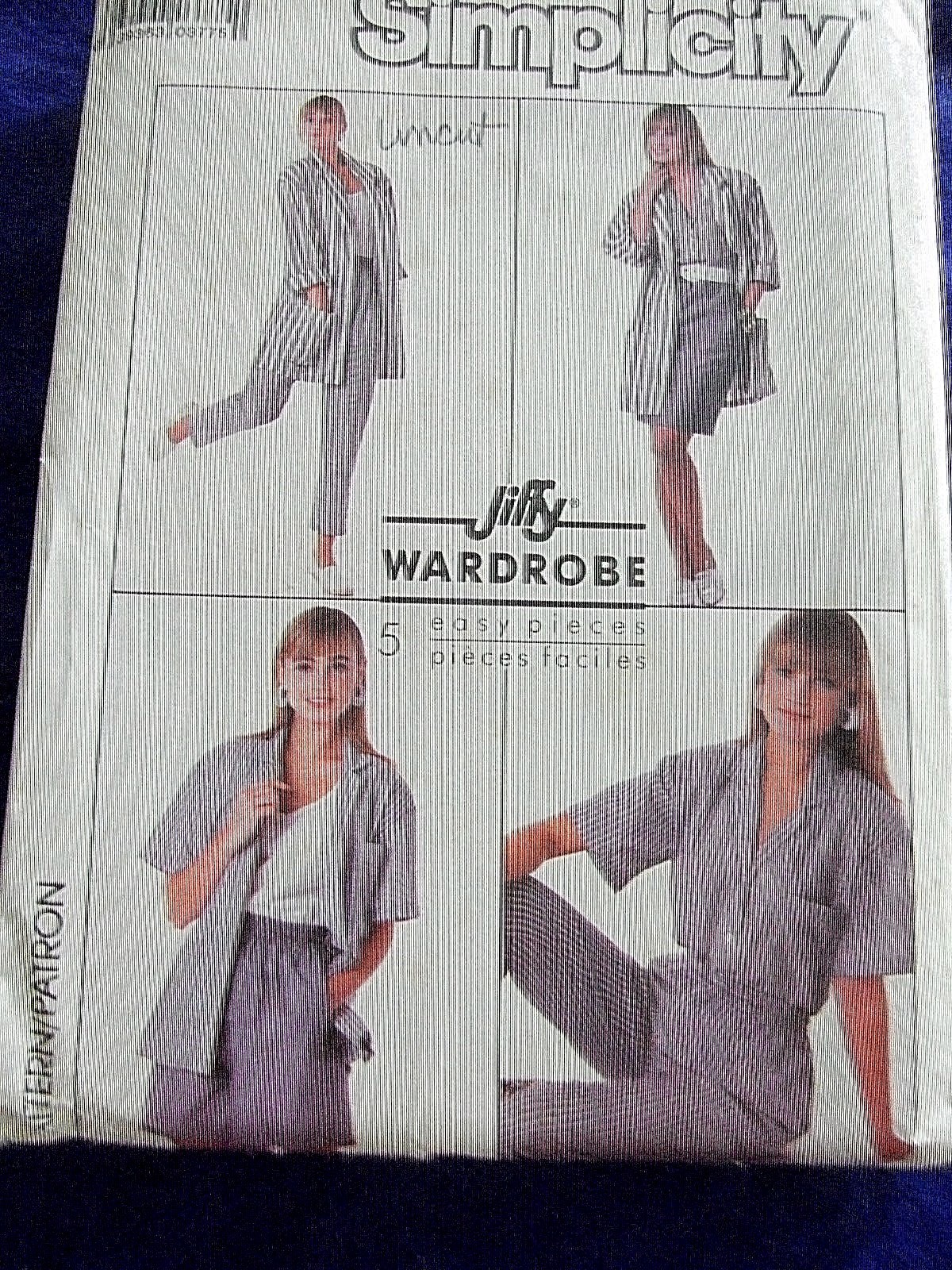 UNCUT SIMPLICITY# 8479 WOMENS SZ 10-12-14 JIFFY WARDROBE SEWING PATTERN ...