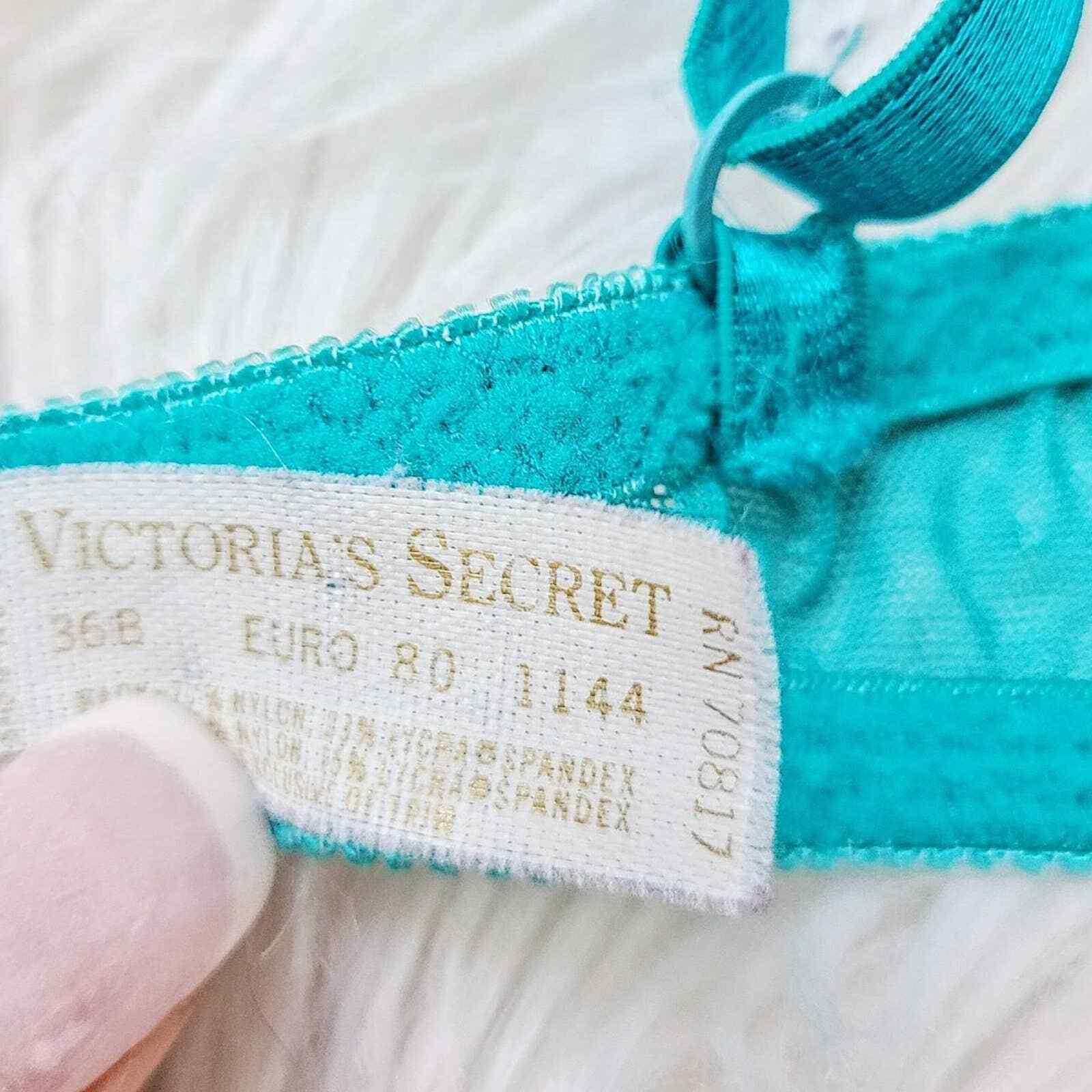 Vintage 1970's / 80's Victoria's Secret Mesh Dot Bra … - Gem