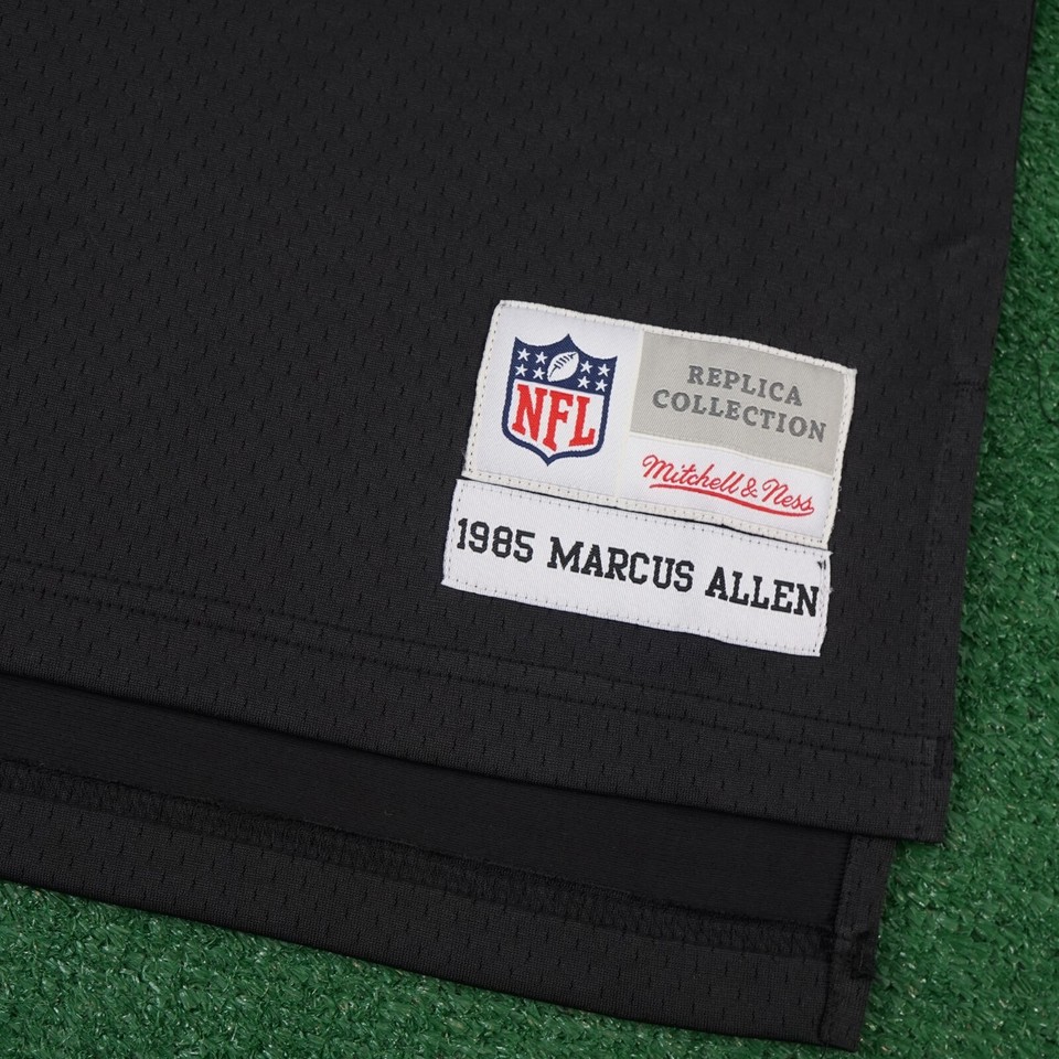 Marcus Allen Oakland Raiders NFL Mitchell & Ness Men's 1985 Legacy Home ...