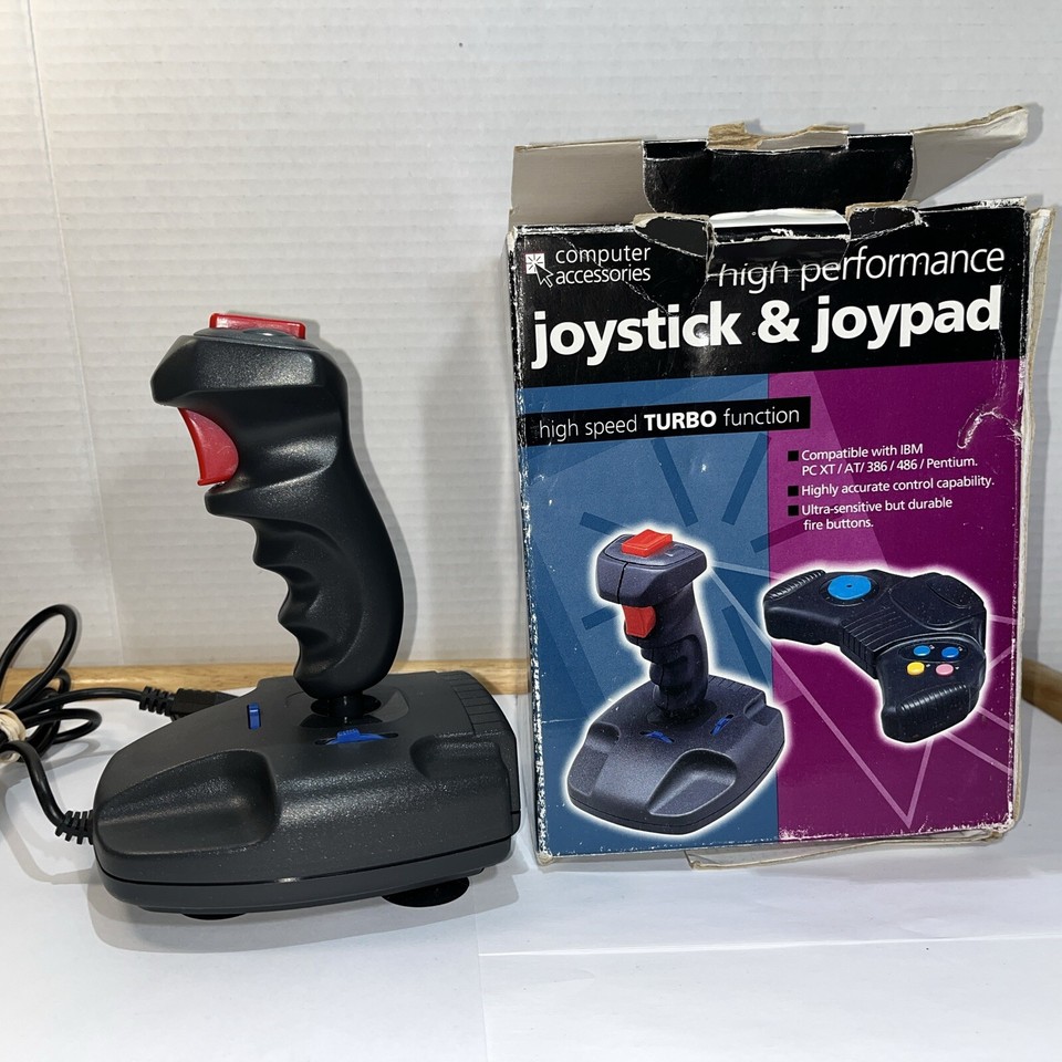 Computer Accessories Joystick -ONLY- For IBM PC Video Game Controllers ...