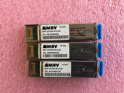 MRV SFP27DWLR12-25 DWDM SFP 1557.36nm 2.7G 120km OC48/STM16 | eBay
