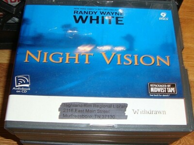 AudioBook 'Night Vision' by Randy Wayne White~ 9 CDs/10.5 hours~Ex-Lib ...